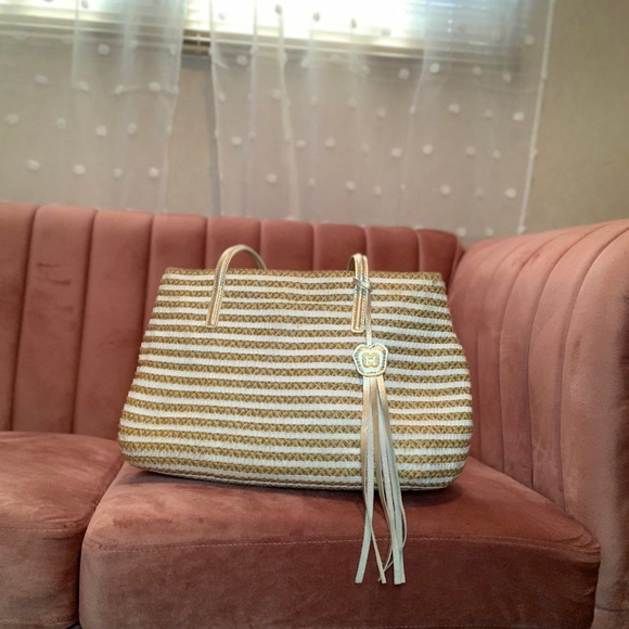 Bags | Eric Javits Squishy Straw Bag With The Prettiest Lining | Poshmark
